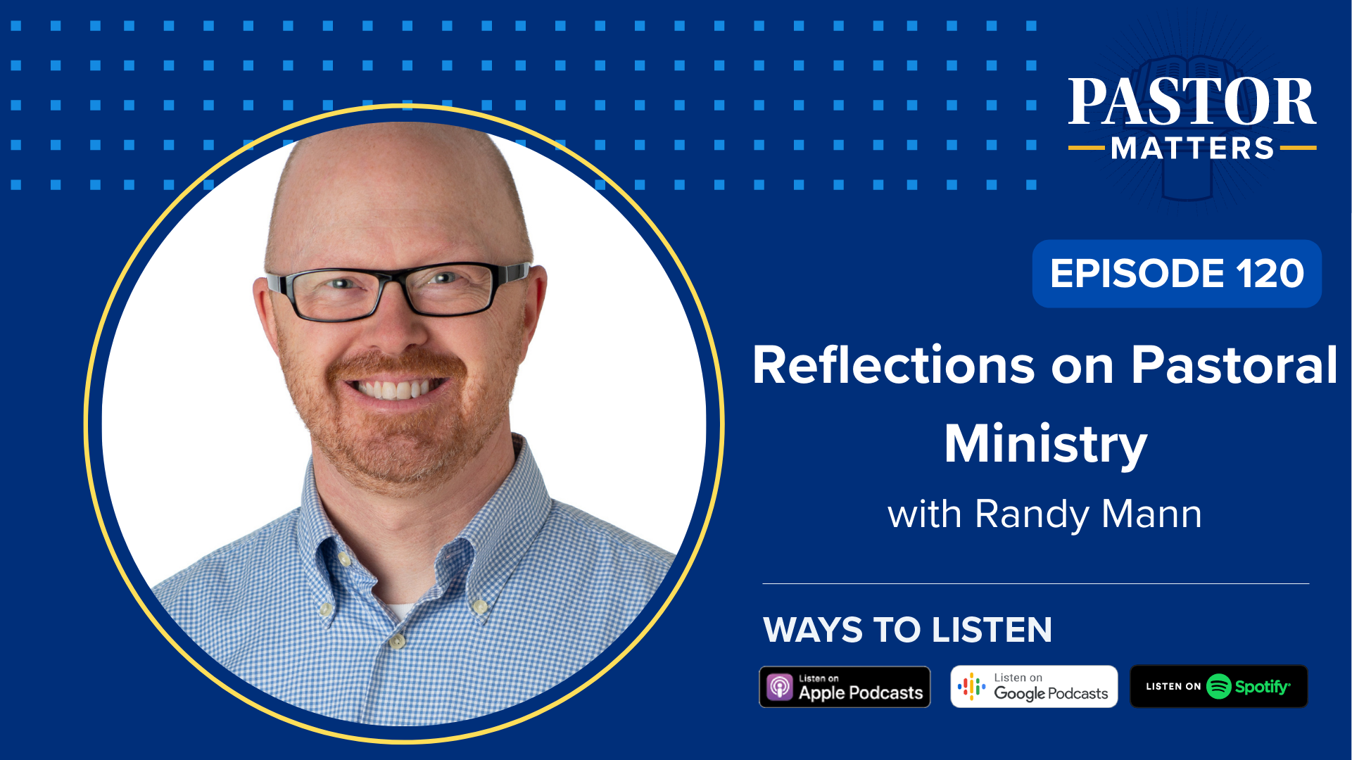 Episode 120: Reflections on Pastoral Ministry with Randy Mann - Center ...